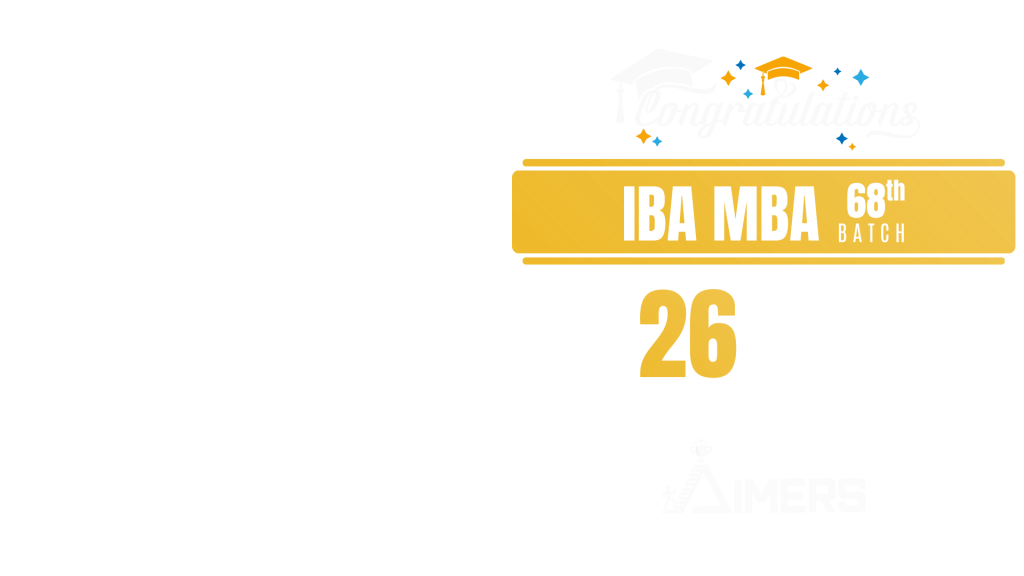 Aimers Roadmap – Prepare for IBA MBA, IBA-Based Jobs, and Govt Bank Jobs